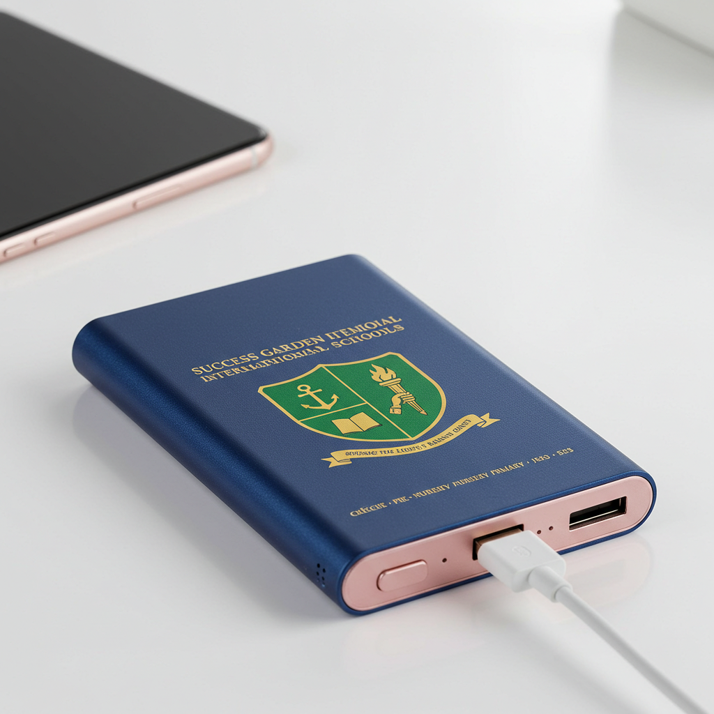 SG SLIM PORTABLE POWER BANK – Success Garden Int Schools
